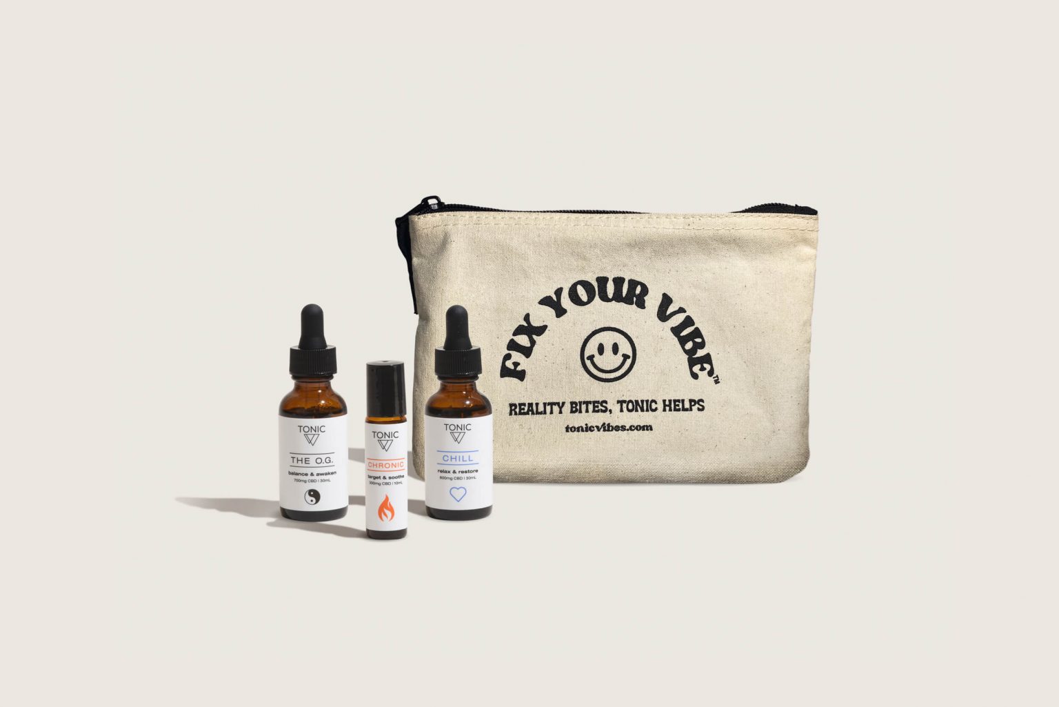 TONIC Consciously Crafted CBD + Botanicals - Home